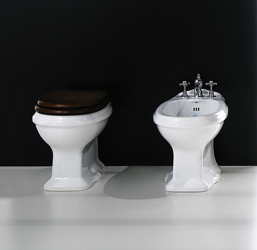 Унитаз Simas Arcade AR 811 черный с декором, купить унитаз